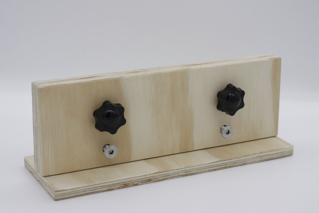 Leather Belt Strip Burnishing Jig, Wooden Leather Vice, Leather Holder ...