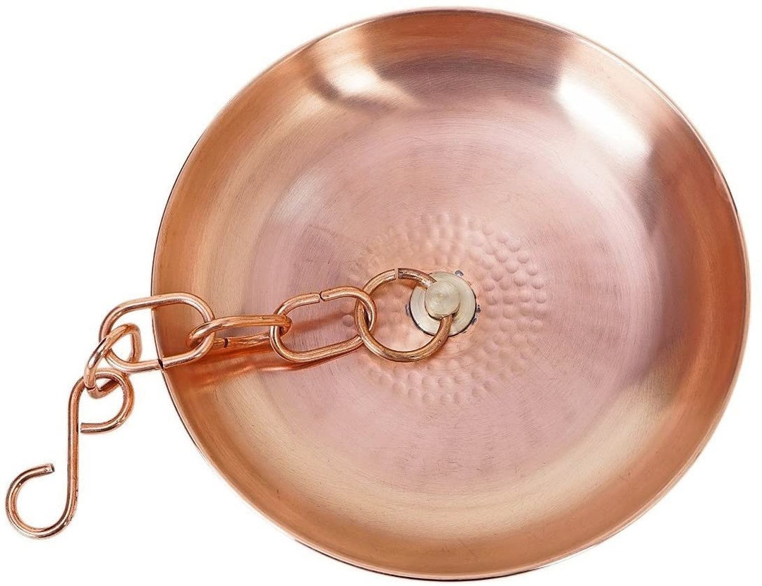 Pure Copper Rain Chain Basin Bowl Architectural Accent, 10.5-inch - Etsy