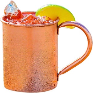 Pure Copper Mule Mug Hand Made Plain - Etsy