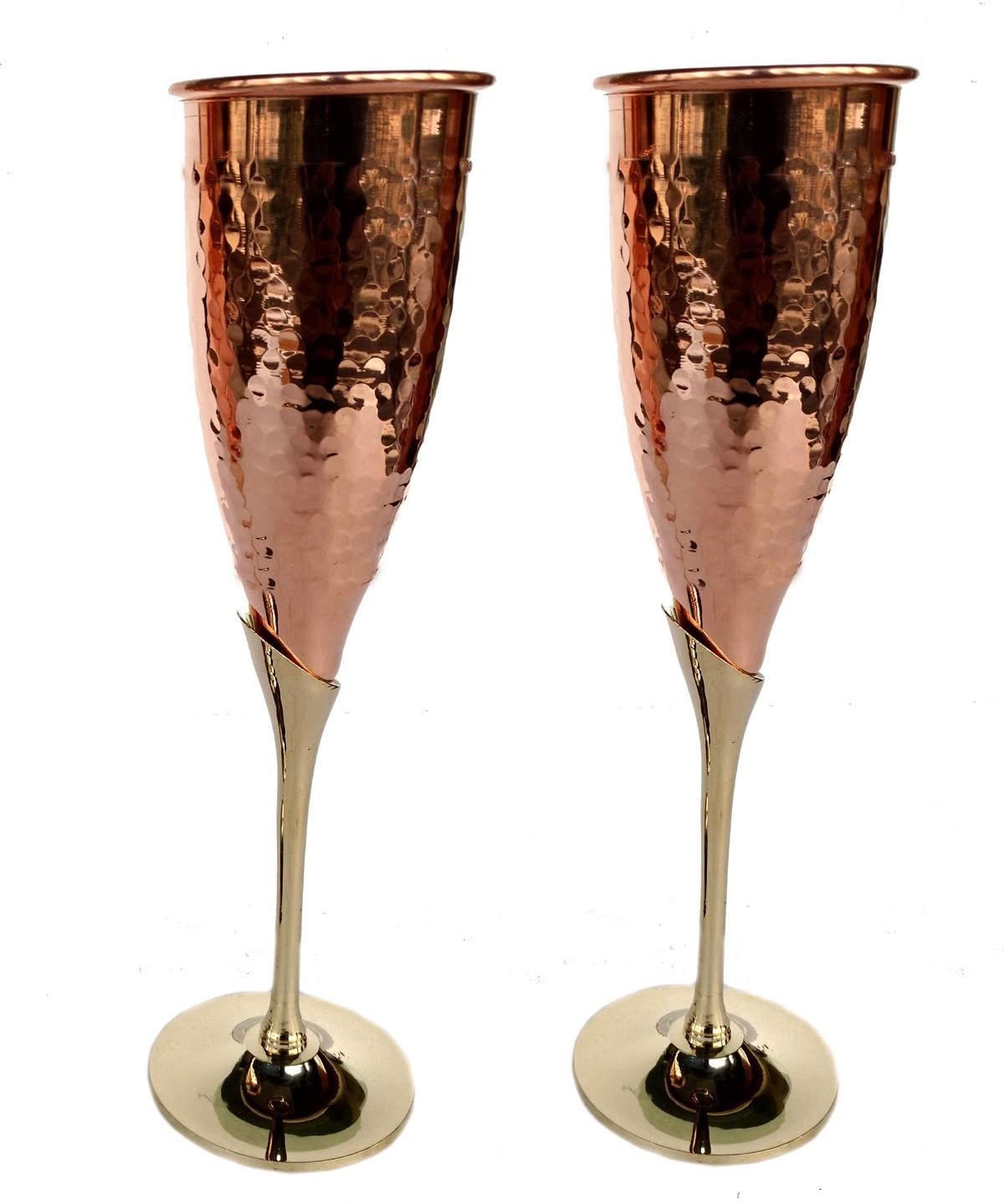 Pure Copper Wine Glass Tableware Bar Hotel Restaurant Serving - Etsy