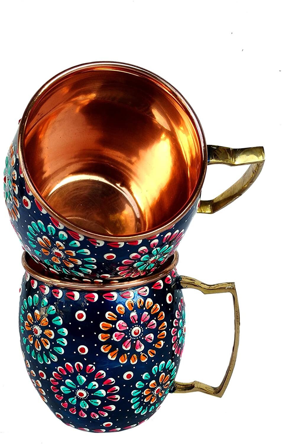 Copper Handmade Outer Hand Painted Art Work Wine Vodka Beer - Etsy