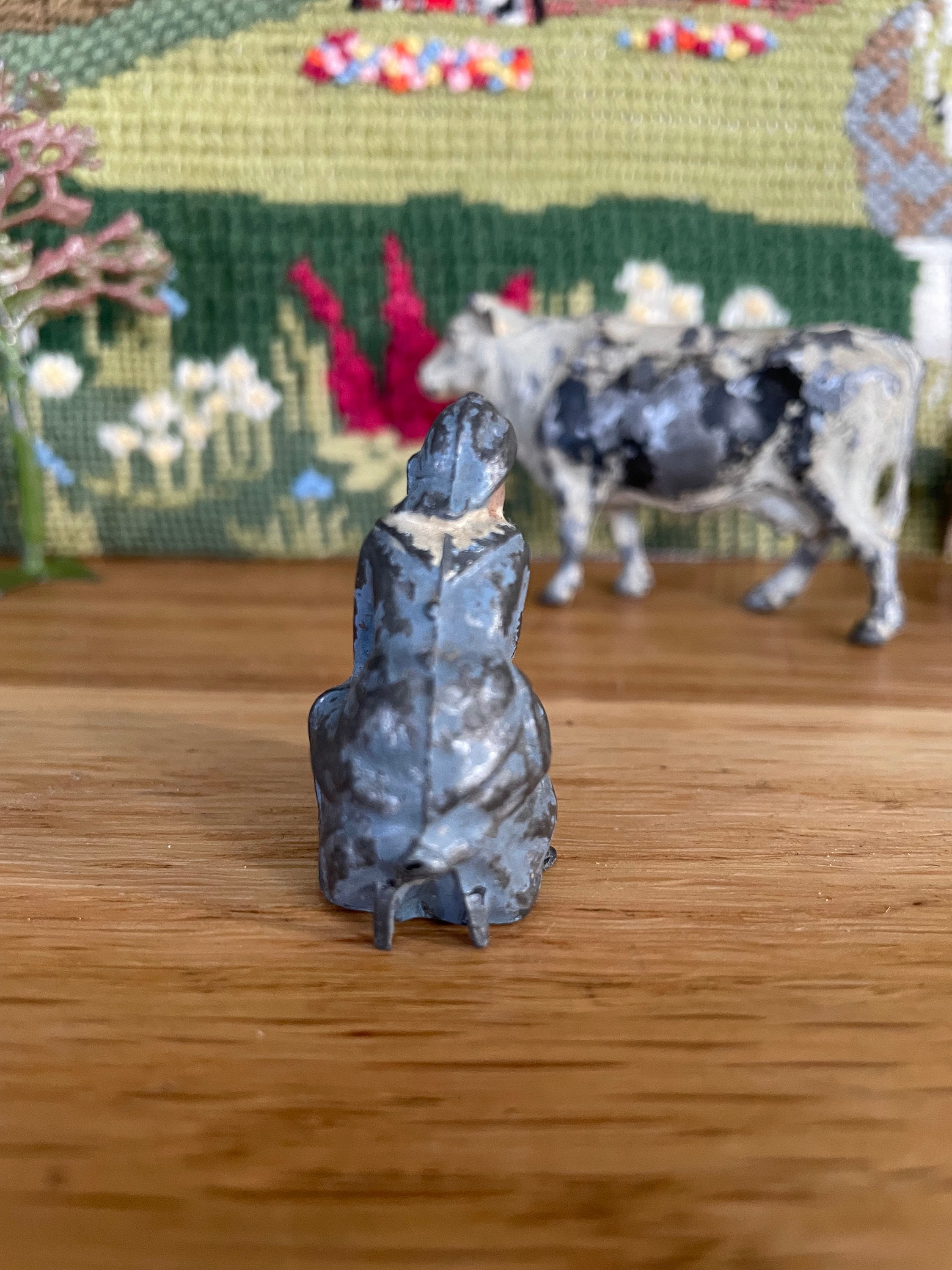 Britains Lead Miniature Milkmaid Farm Toy 537 - Etsy