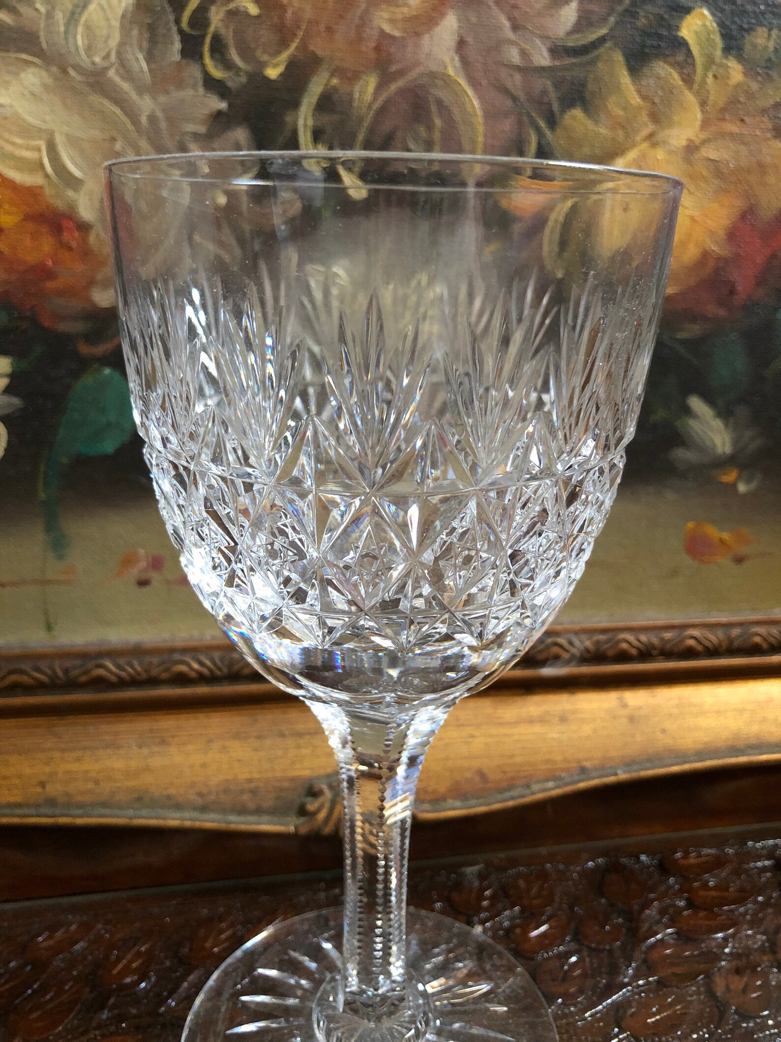 Vintage Thomas Webb Tudor England Signed Crystal Wellington - Etsy