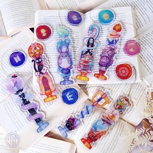 Enchanted Wax Seal & Stamp Acrylic Bookmarks (B GRADES) - Fantasy Anime ...