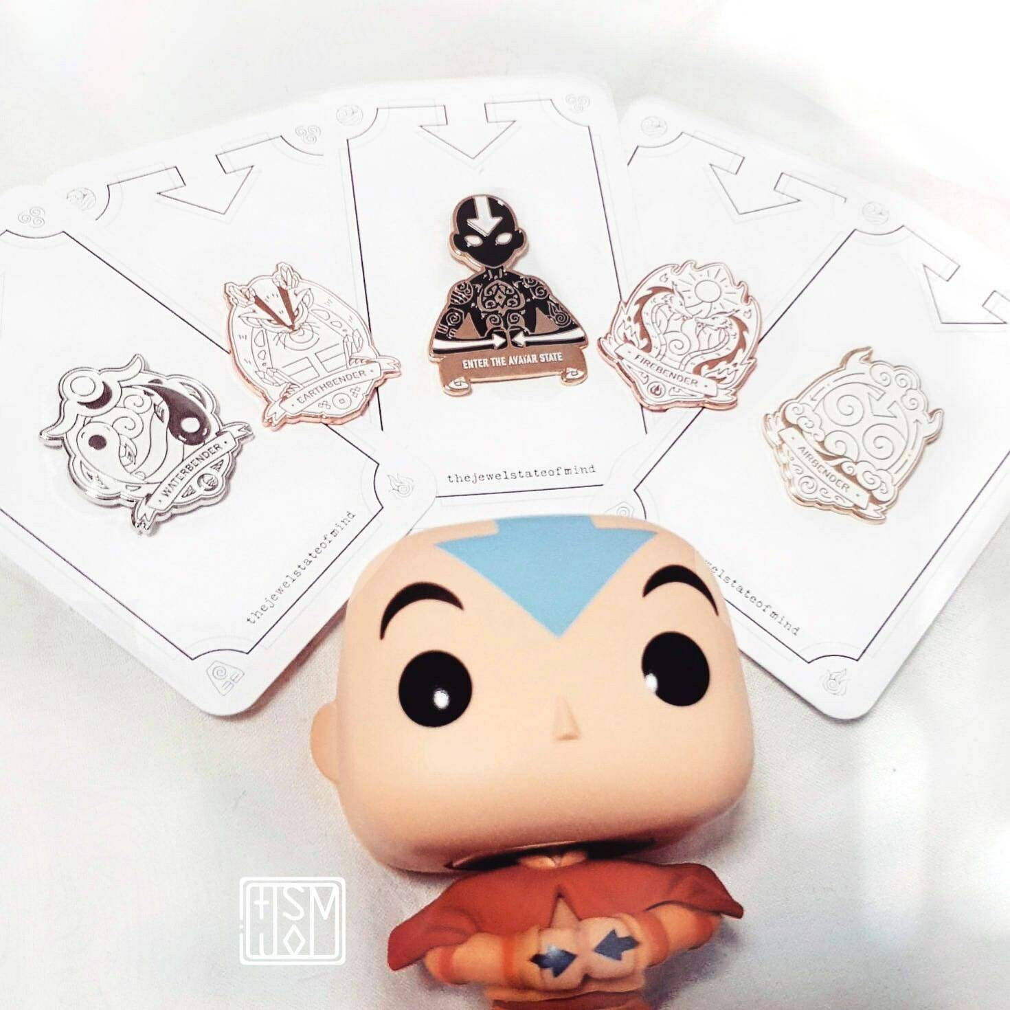 Aang Waterbending Avatar State