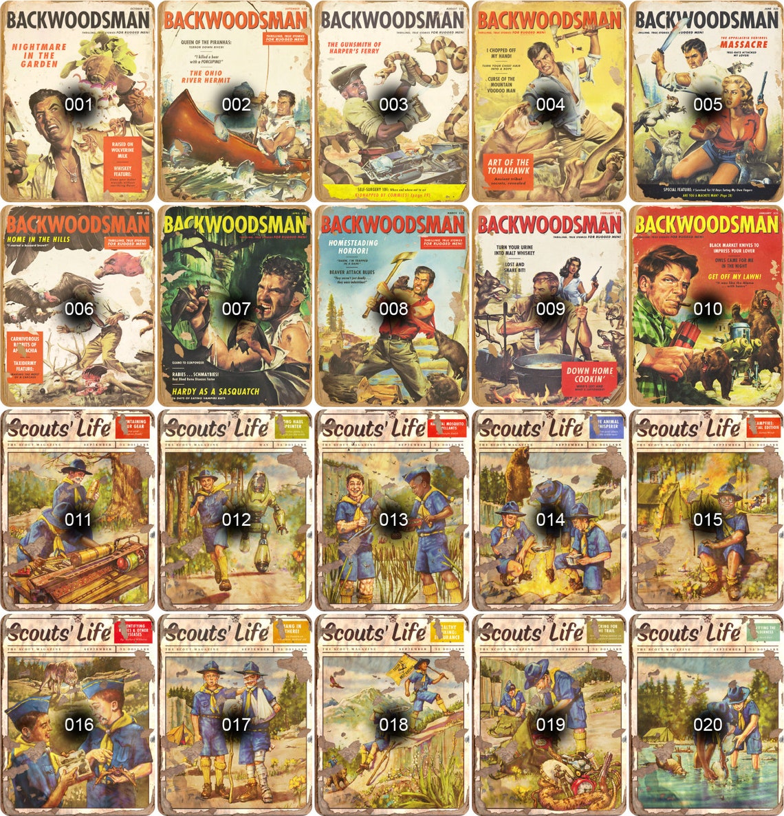 Fallout 76 Magazines Vinyl Stickers - Etsy