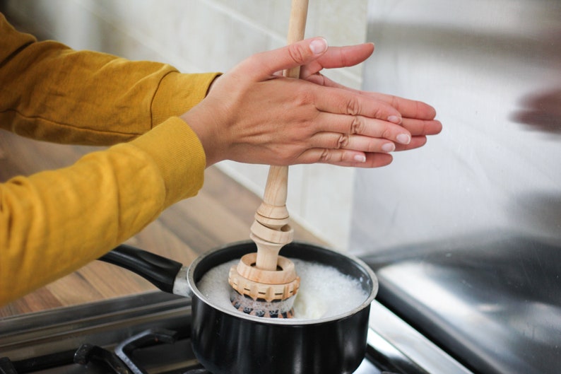 Hand Carved Mexican Molinillo Wooden Whisk for Hot Chocolate - Etsy