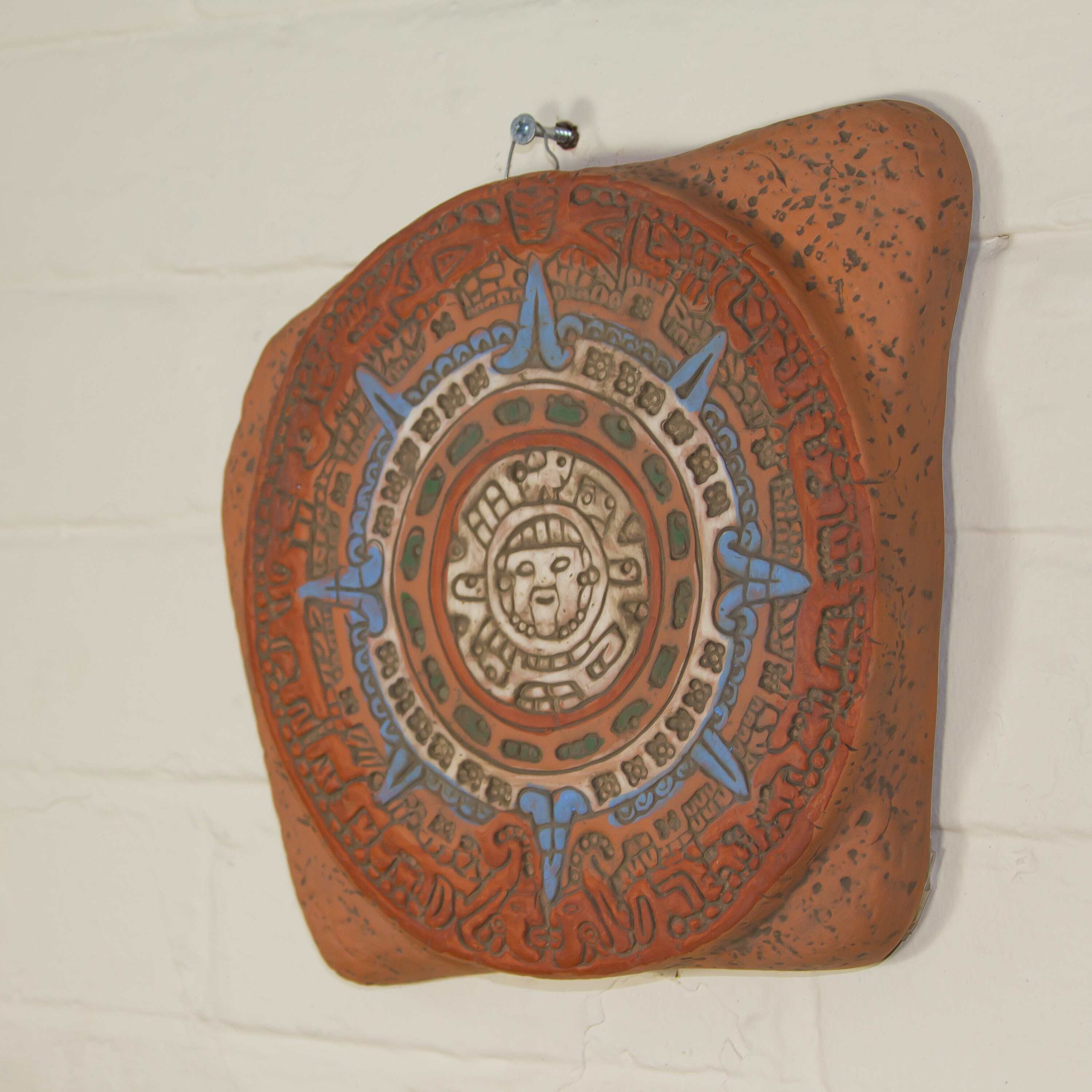 Mexican Ceramic Mayan Calendar Wall Plaque Indoor or Outdoor - Etsy UK