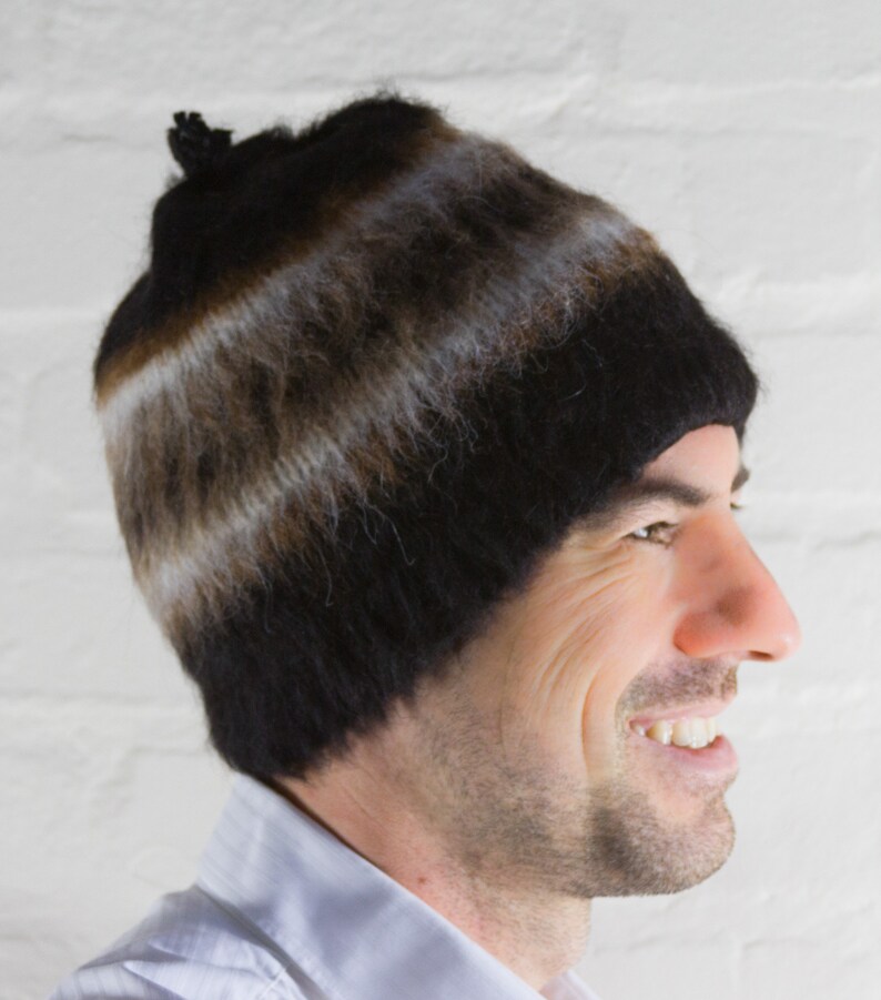 Hand Knitted Alpaca Wool Round Hat From Bolivia - Unisex - Etsy UK