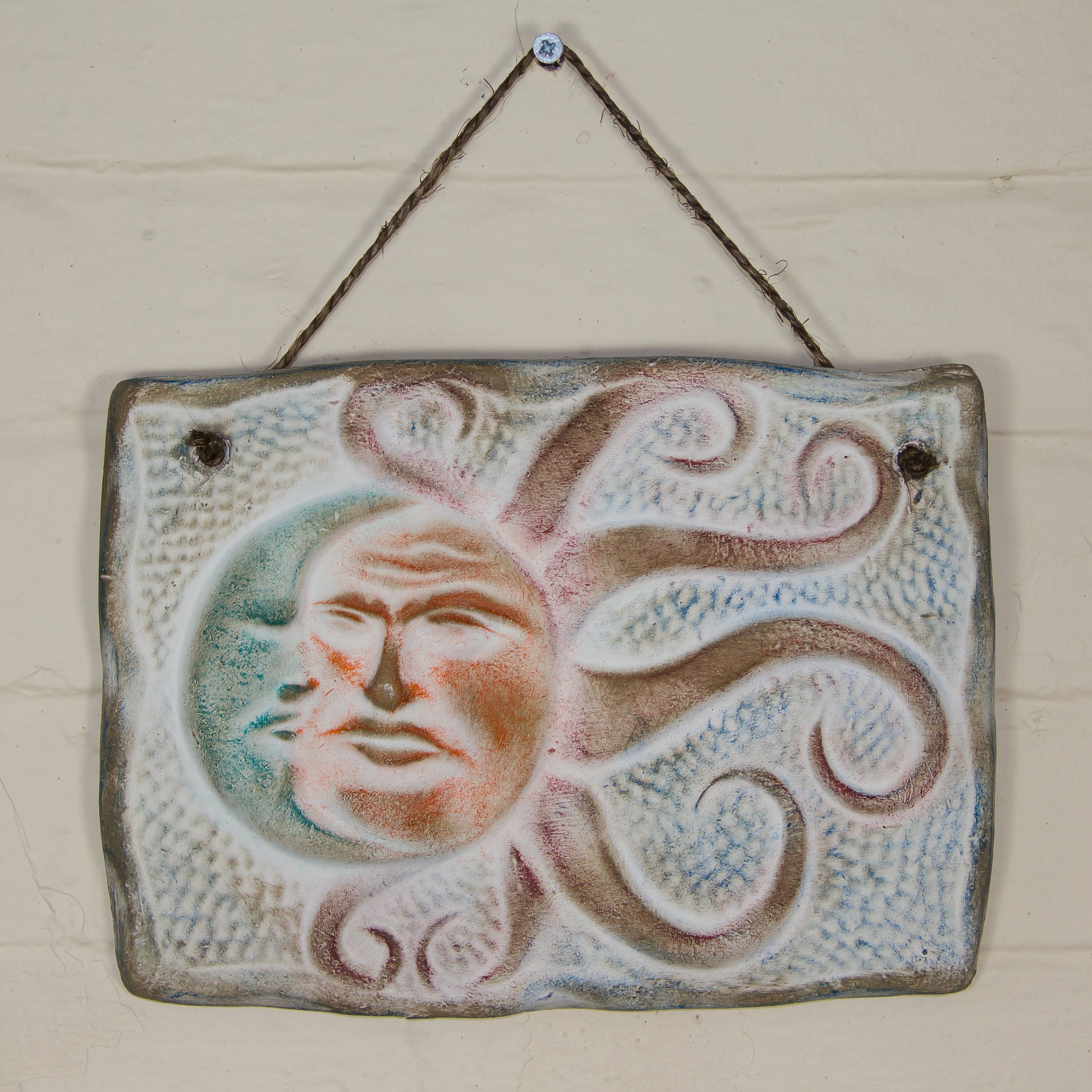 Mexican Eclipse Ceramic Wall Plaque Indoor or Outdoor 28cm | Etsy