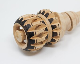Hand Carved Mexican Molinillo Wooden Hot Chocolate Whisk - Etsy