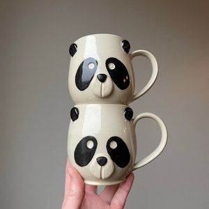 Panda Mug - Made to Order - Etsy