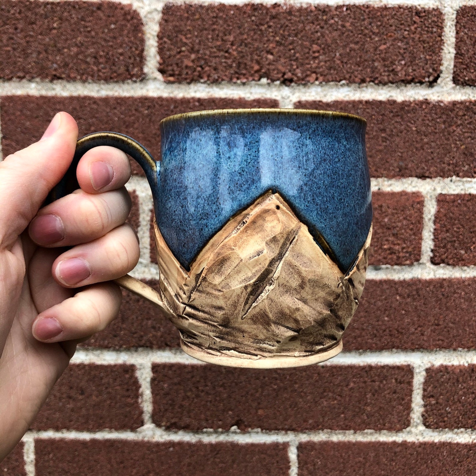 Mountain Mug Ceramic Nature Mug | Etsy