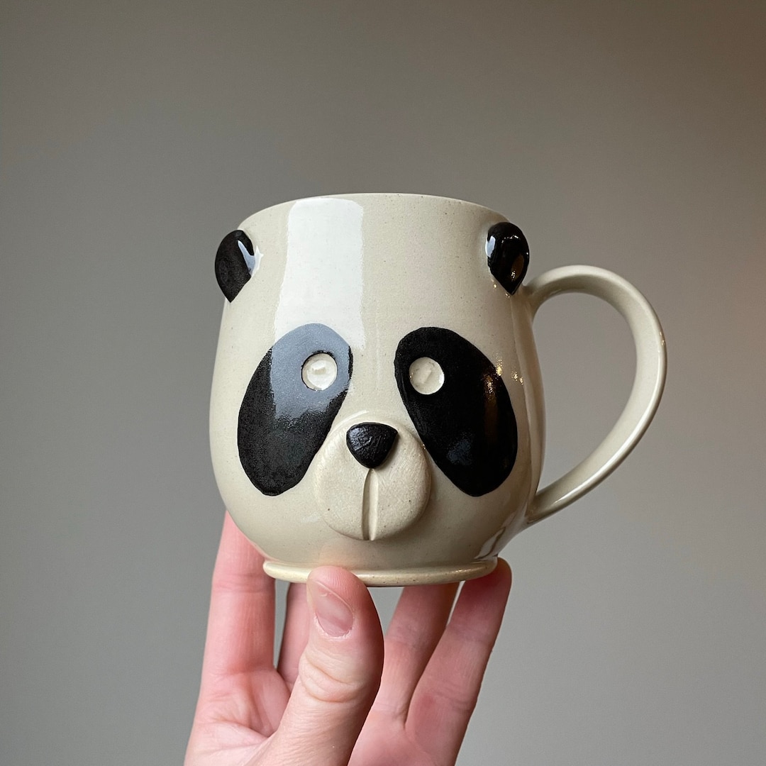 Panda Mug - Made to Order - Etsy
