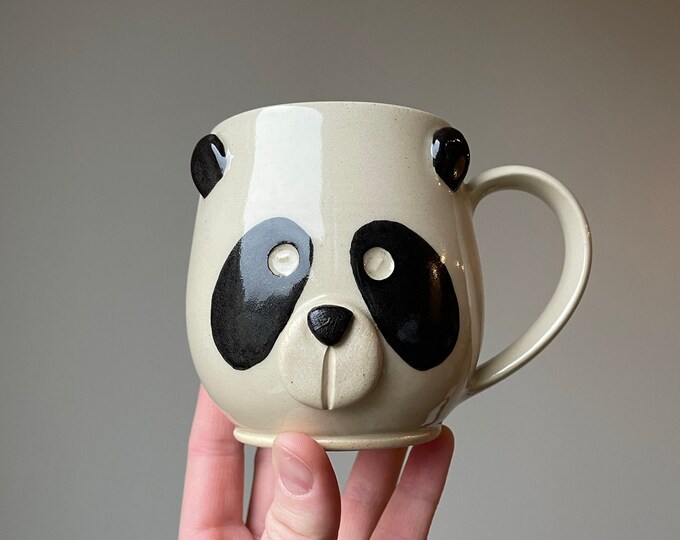 Panda Mug - Made to Order - Etsy