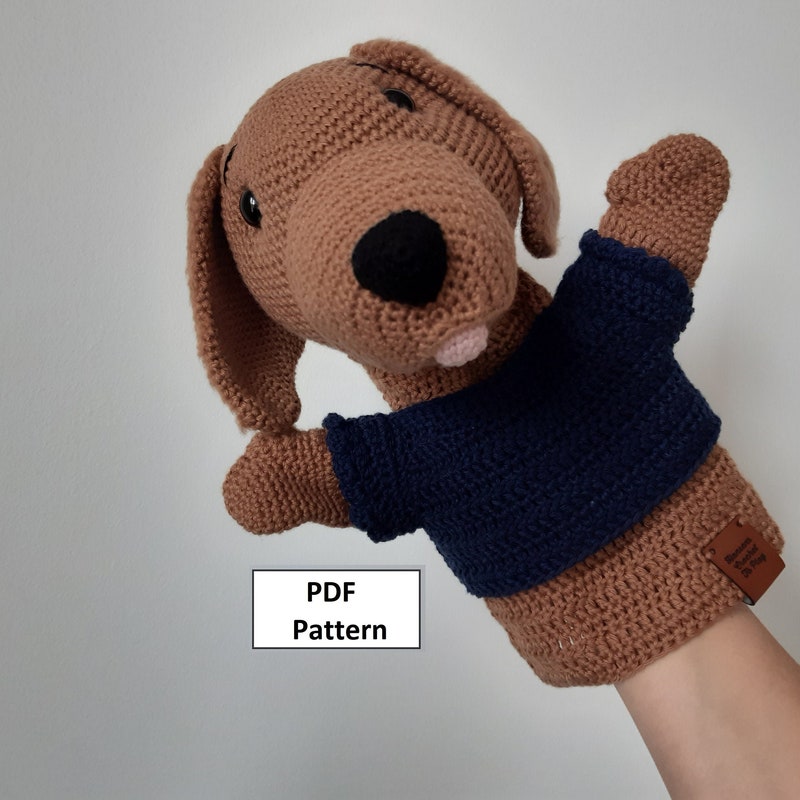 Dog Hand Puppet - Etsy