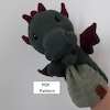 Pattern Chinese Dragon Amigurumi Crochet DIY Tutorial in English - Etsy