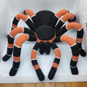 Tarantula Spider Crochet Pattern - Etsy