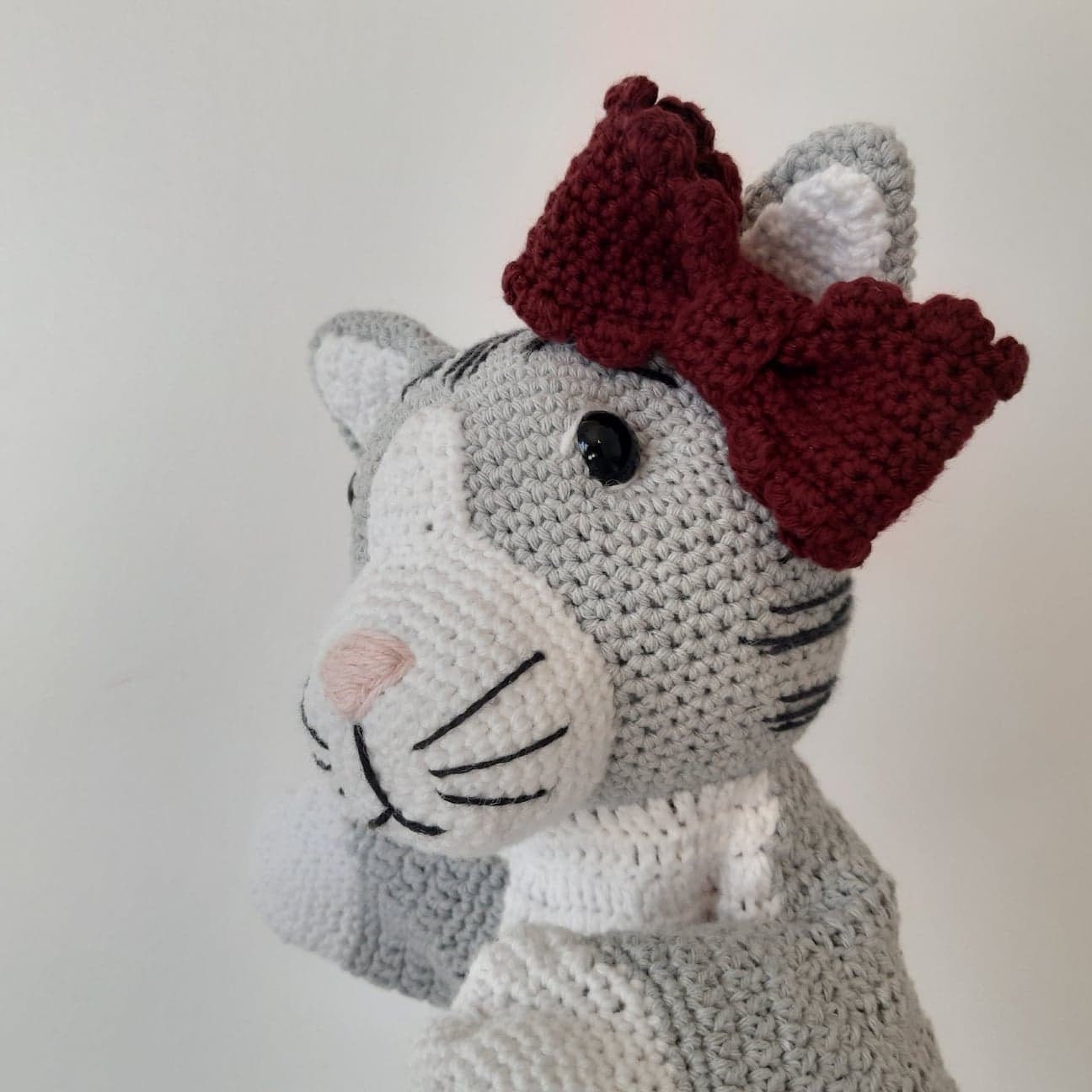 Crochet Pattern, the Bow Tie Cat Hand Puppet - Etsy