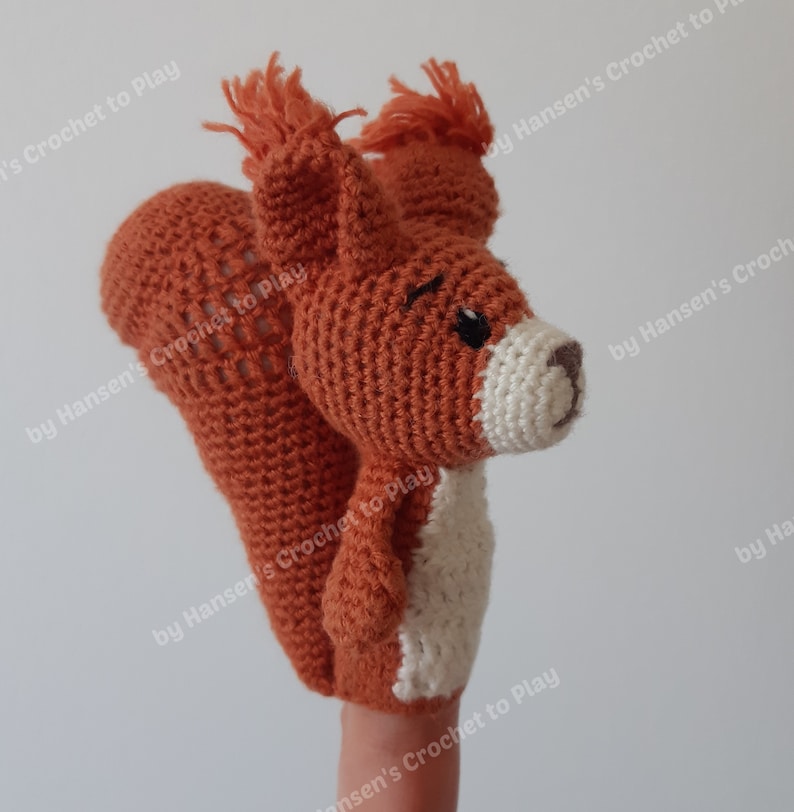 Crochet Pattern, Five Forest Animals Finger Puppets - Etsy Canada