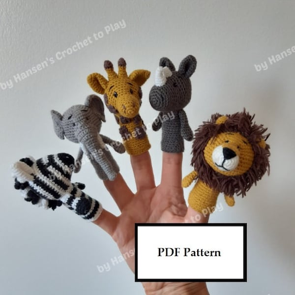 Finger Puppet - Etsy