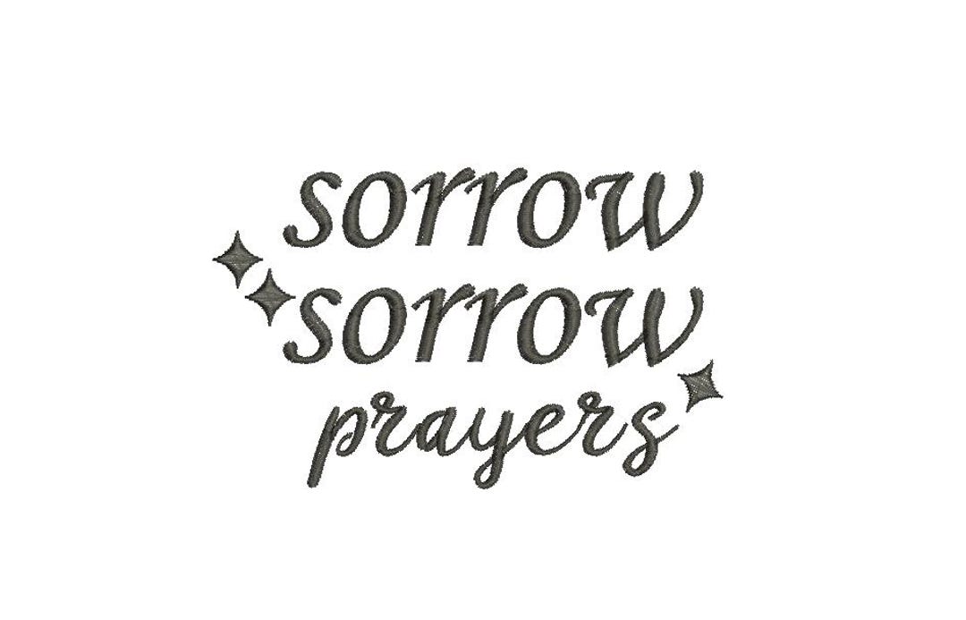 Sorrow Prayers Embroidery Design - Queen Charlotte - Sorrows Prayers ...