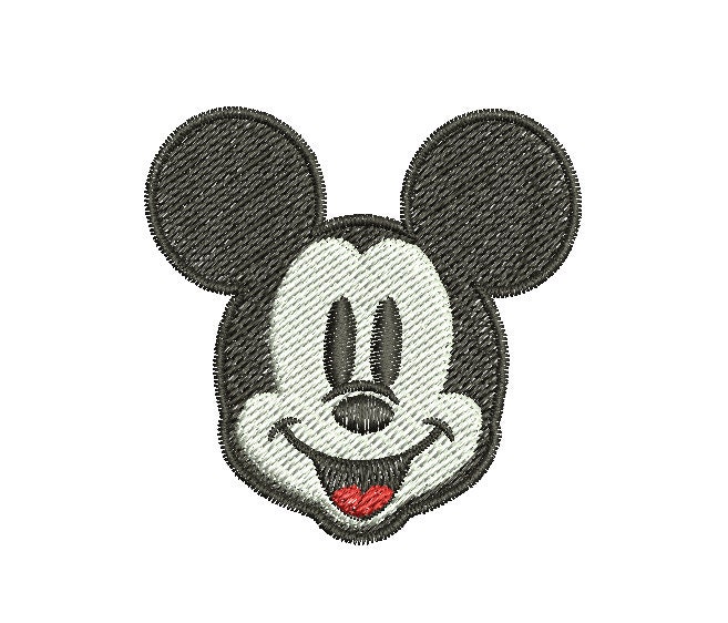 Mickey Mouse Embroidery Design Machine Embroidery Design - Etsy