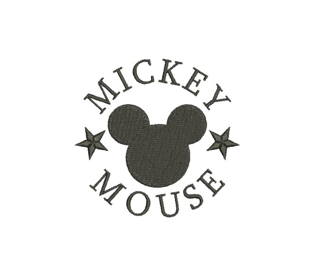Mickey Mouse Circle Embroidery Design - Mickey Mouse Circle - Machine ...