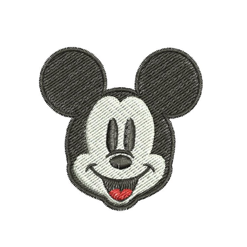 Mickey Mouse Embroidery Design - Etsy