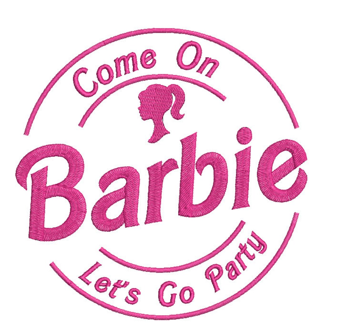 Barbie Embroidery Design - Machine Embroidery Design - 4 SIZES - Etsy