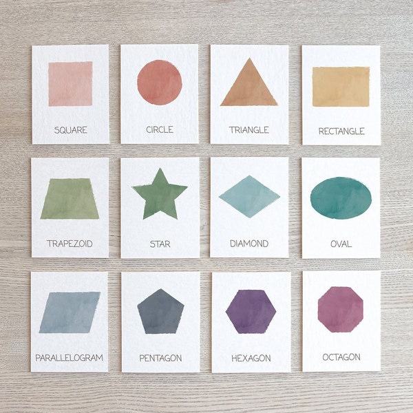 Number Flash Cards - Etsy