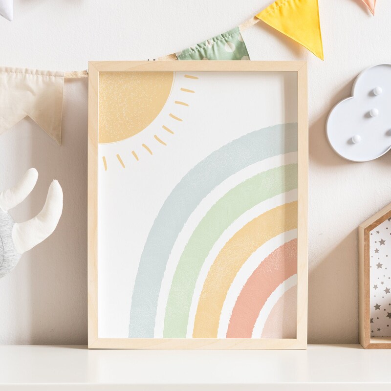 Pastel Rainbow Decor - Etsy
