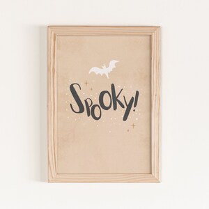 Spooky Printable, Pastel Halloween, Creepy Cute Art Print, Halloween ...