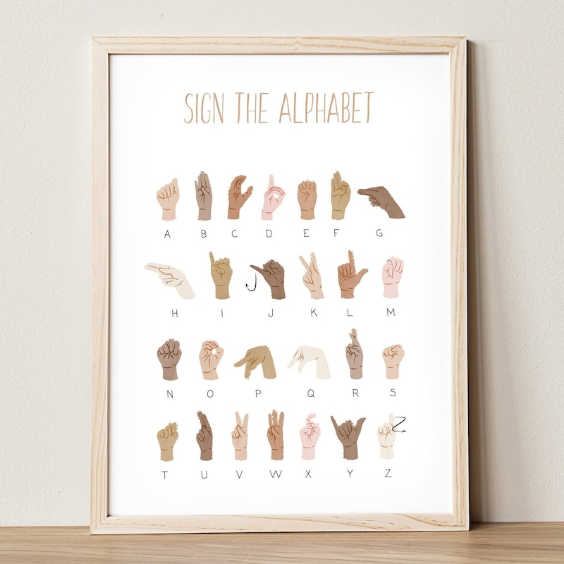 Sign Language - Etsy