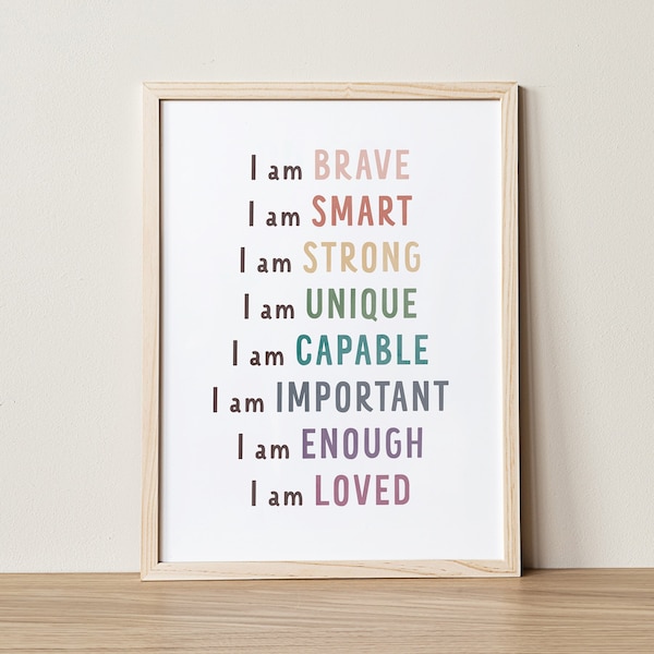 I Am Enough - Etsy