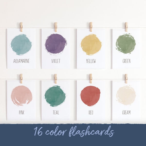 Toddler Flash Cards - Etsy UK