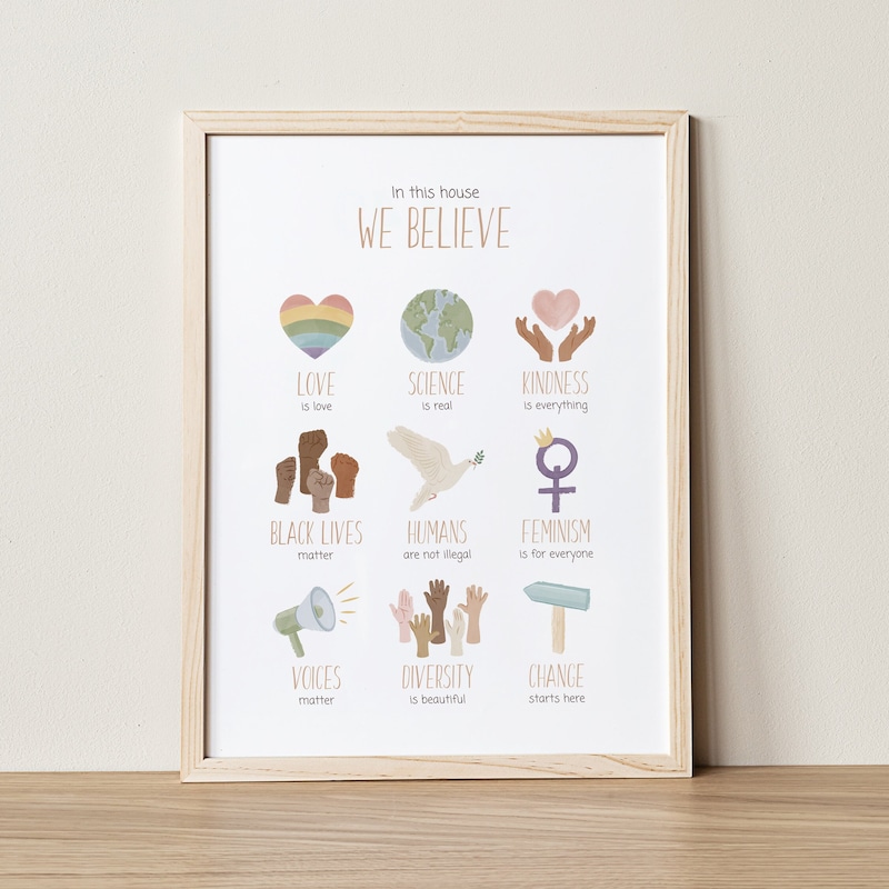 In This House We Believe - Etsy