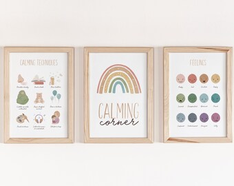 Calming Corner, Calming Strategies, Educational Posters, Emotions ...