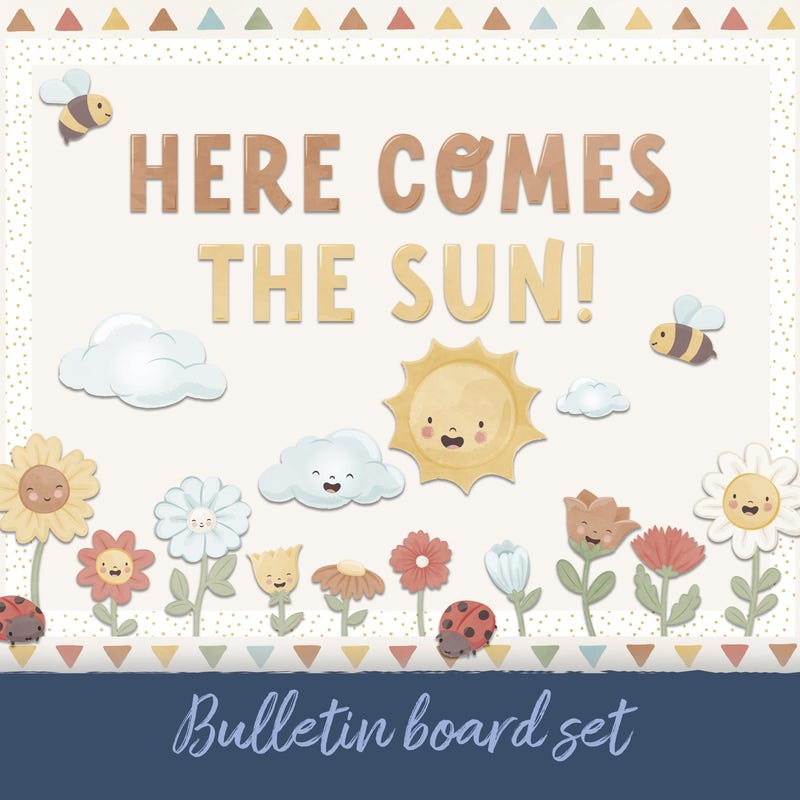 Sun Bulletin Board - Etsy