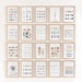 Set of 32 Educational Posters, Boho Classroom Decor Bundle, Math Poster ...