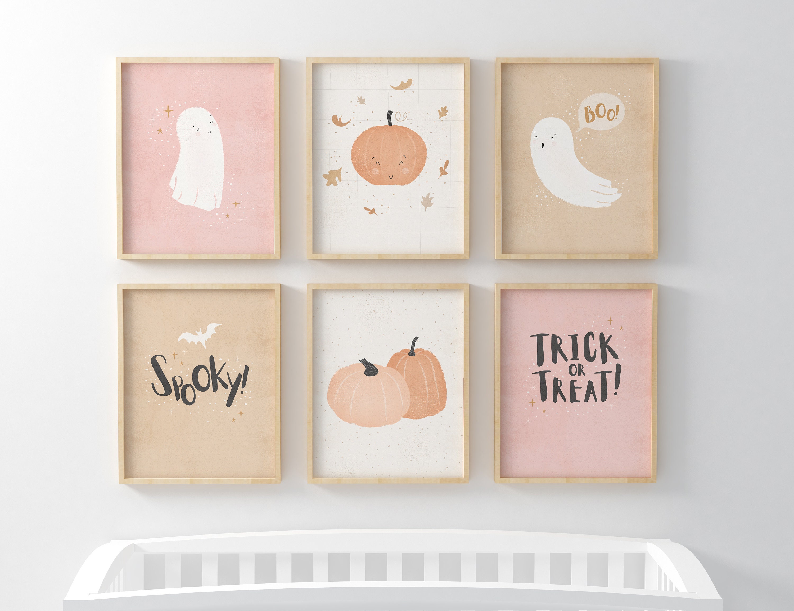 Spooky Printable, Pastel Halloween, Creepy Cute Art Print, Halloween ...