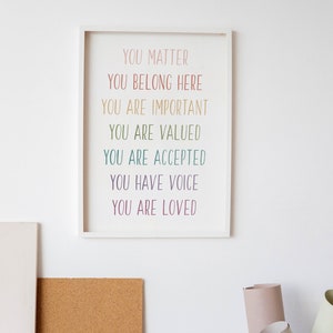 Boho Classroom Decor Elementary, Therapy Office Decor, Mental Health ...