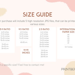 Set of 6 Educational Posters, Alphabet Poster, Classroom Poster ...