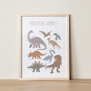 Set of 6 Educational Posters, Animal Alphabet, ABC Poster, Classroom ...