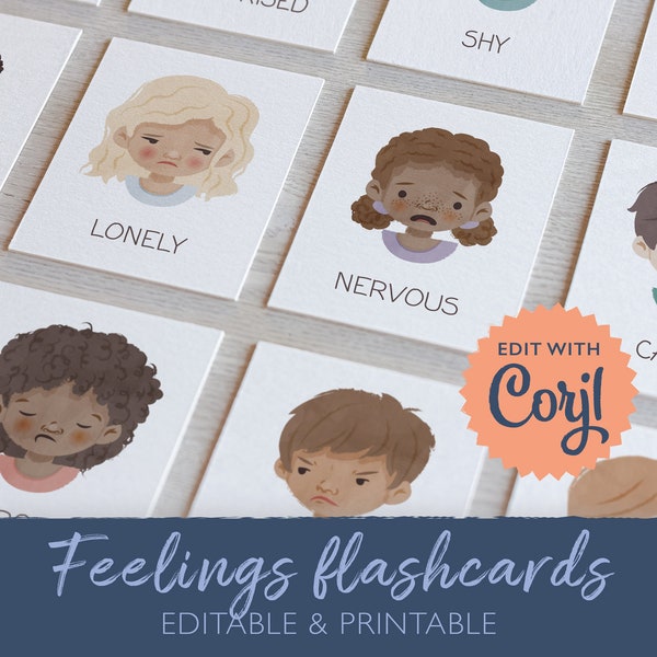 Emotions Chart - Etsy