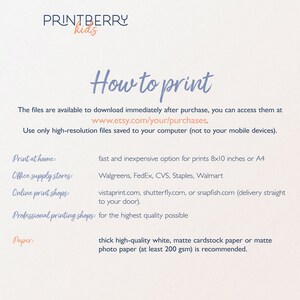 Alphabet Poster, Abc Poster, Educational Posters, Playroom Wall Decor ...