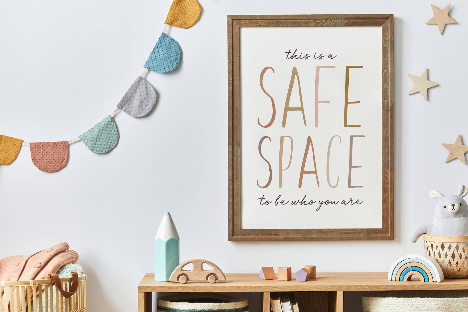 Safe Space Wall Art Educational Posters Kids Room Decor | Etsy