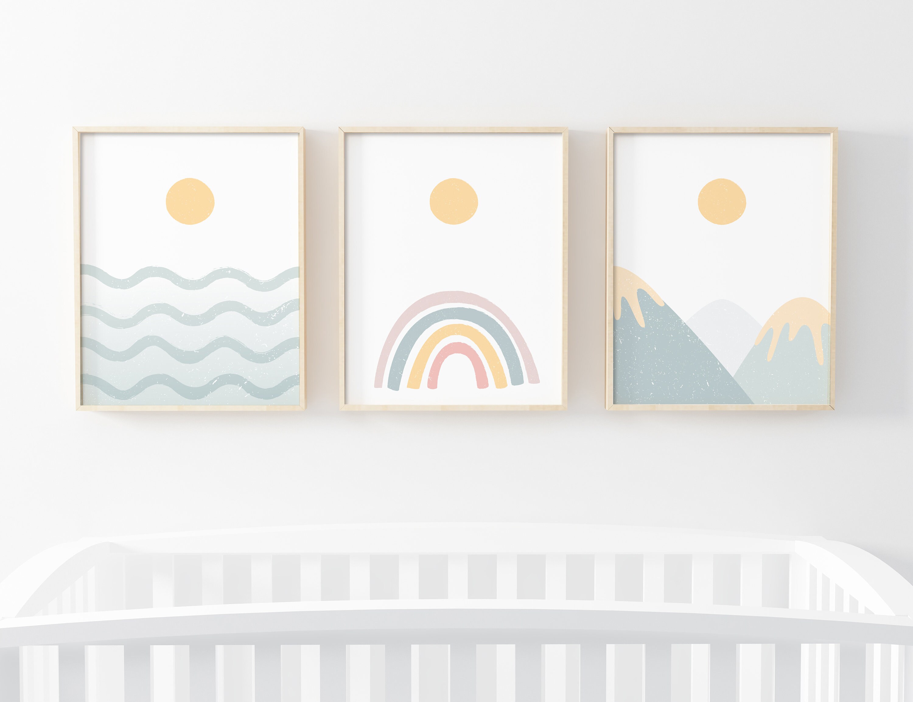 Abstract Sea Landscape Print Beach Downloadable Print Boho | Etsy