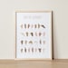ASL, American Sign Language, 3 Piece Wall Art, Alphabet Poster ...