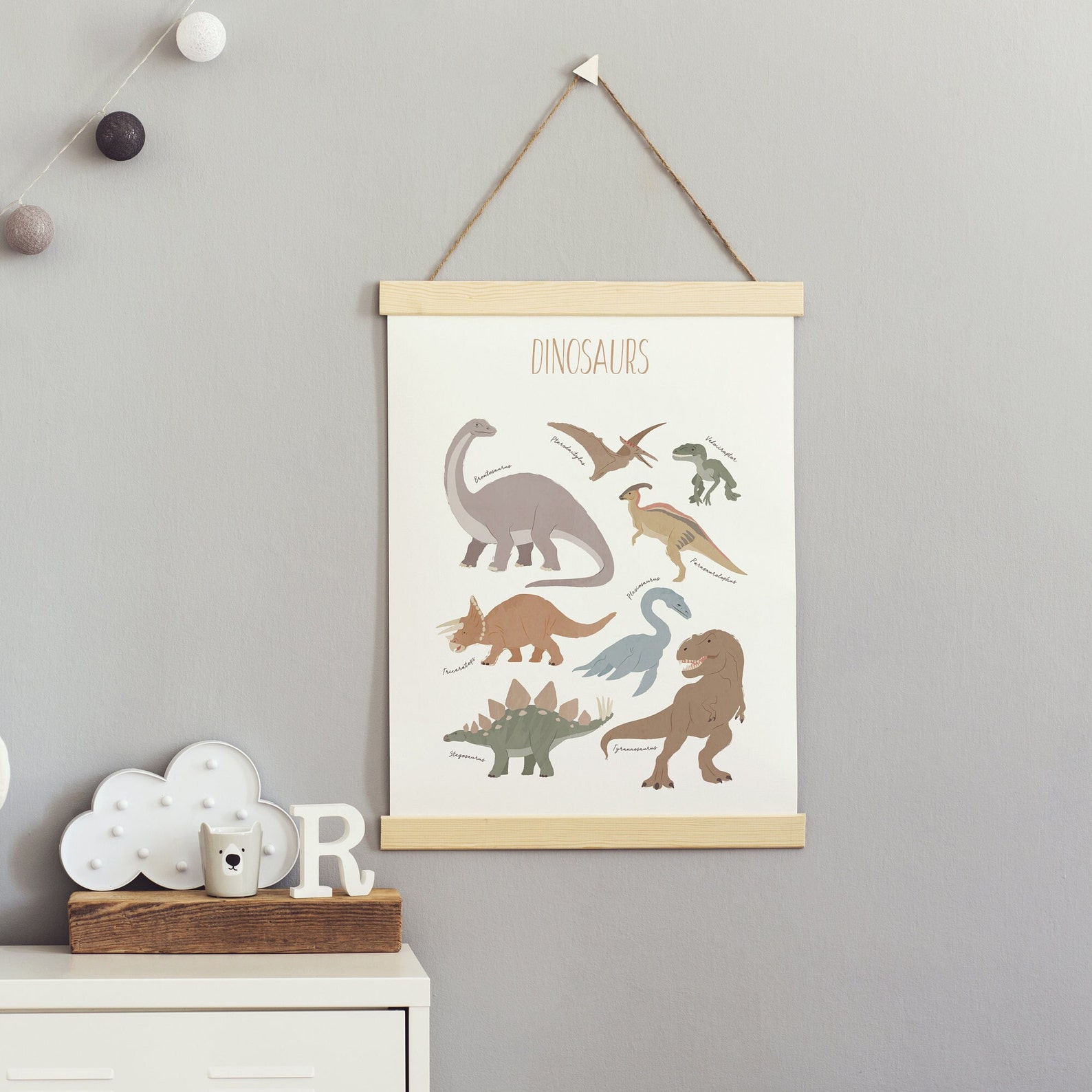 Dinosaur Printable Educational Posters Dinosaur Print - Etsy